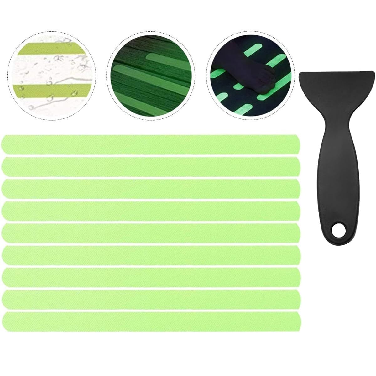 Anti Slip Shower Stickers,32pcs/set Shower Floor Non Slip Stickers,Kids ...