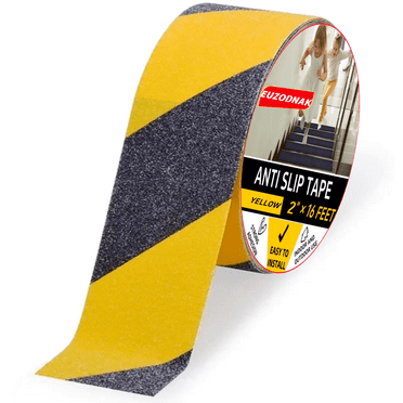 2x197In Anti Slip Traction Tape,Durable Yellow Grip Tape for Stairs ...