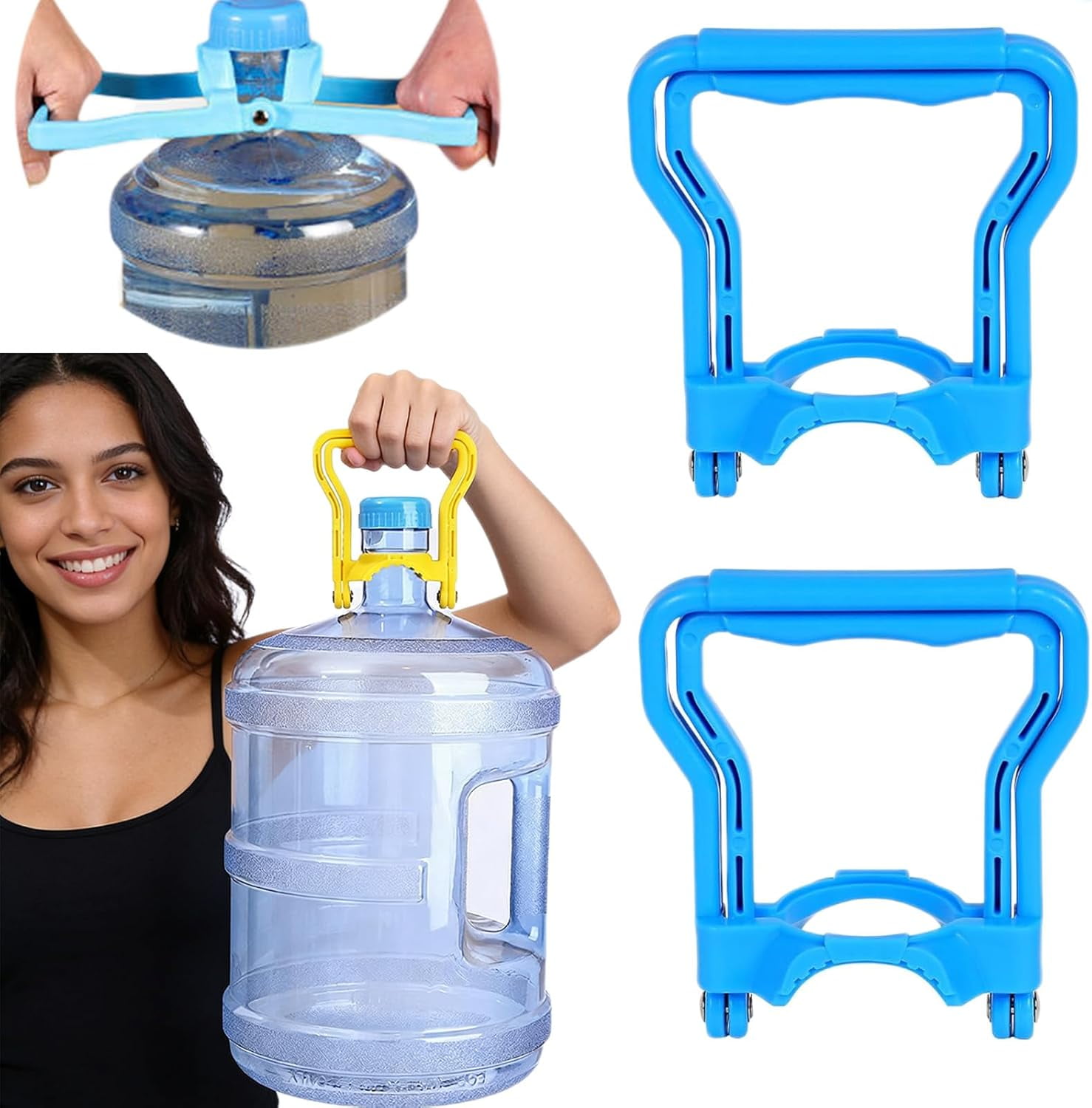 Anti-Slip Water Lifter, Ergonomic Water Jug Carrier, Plastic 5 Gallon ...