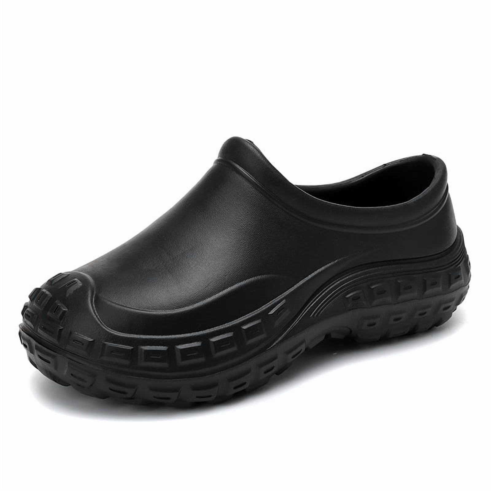 Anti Slip Work Chef Shoes for Men, Men's Professional EVA Waterproof ...