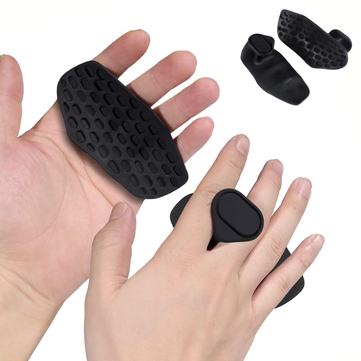 Pengc Ergonomic Rubber Hand Protector Gloves for Weight Lifting ...