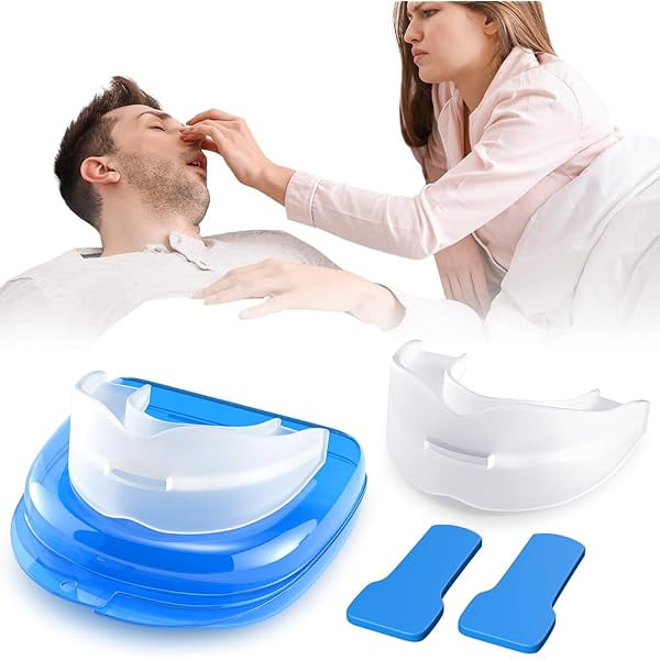 Anti-Snoring Mouth Guard, 2 Packs of Anti-Snoring Device, Snoring ...