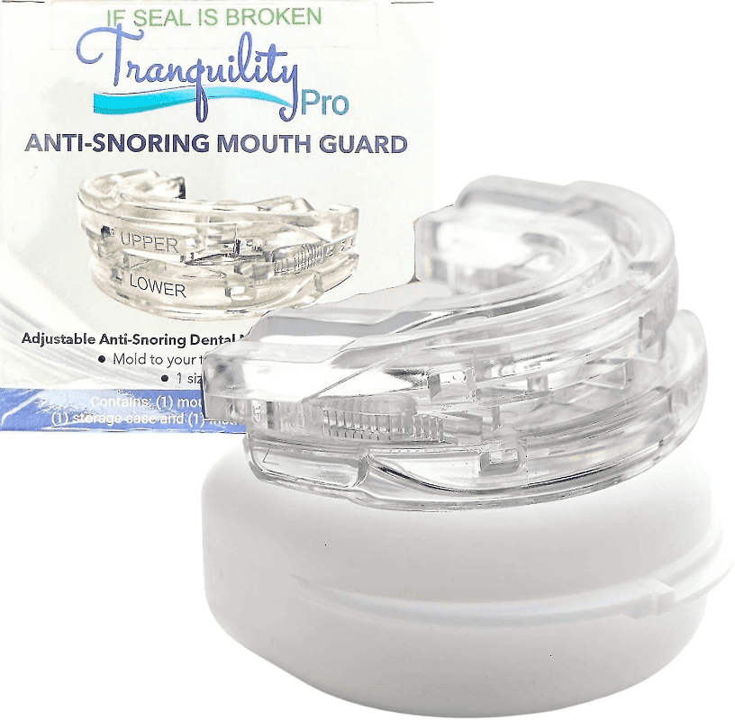 Anti-Snoring Mouth Guard - Adjustable Mouthpiece - Night Time Teeth ...