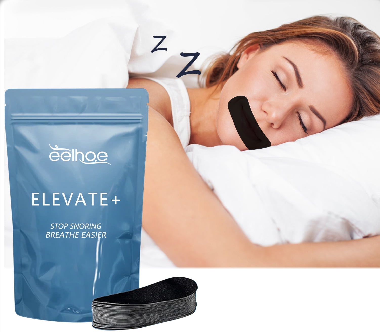 Anti-Snoring Oral Tape Sleep Tape Stop Snoring 30 Tablets - Walmart.com