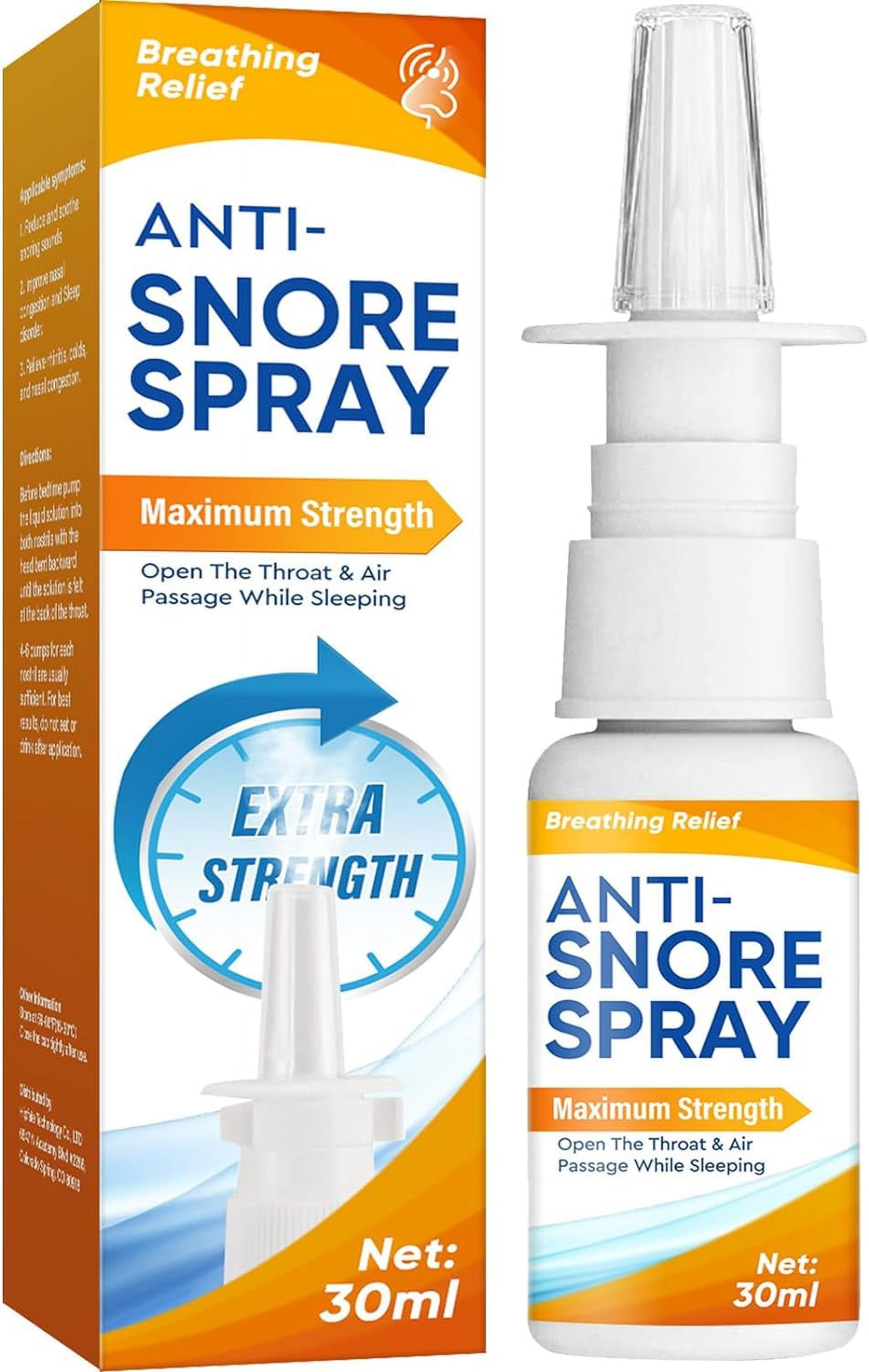 O-CONN Anti Snoring Spray, Natural Herbal Snoring Solution, Portable ...