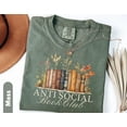 Anti Social Book Club Reading Bookworm Librarian Lover Teacher Version ...