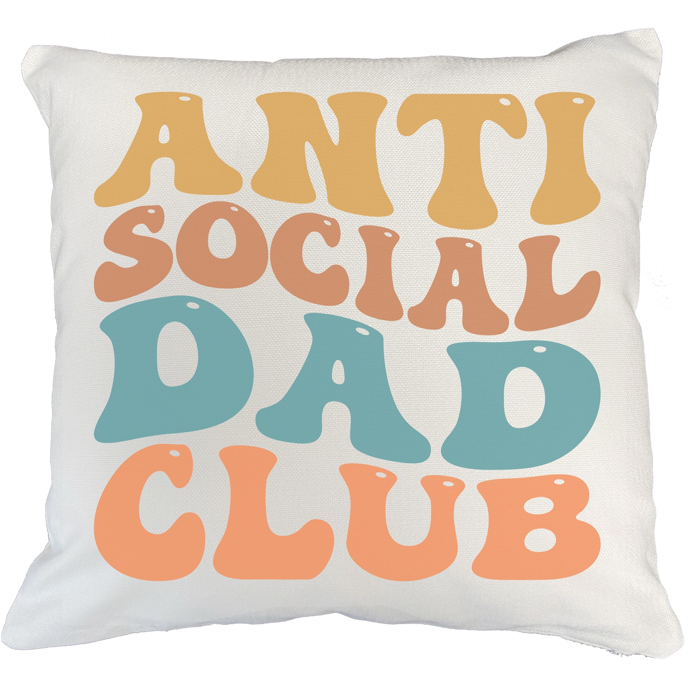Anti Social Dad Club, Funny Group Name for Introvert Dads, Groovy Retro ...