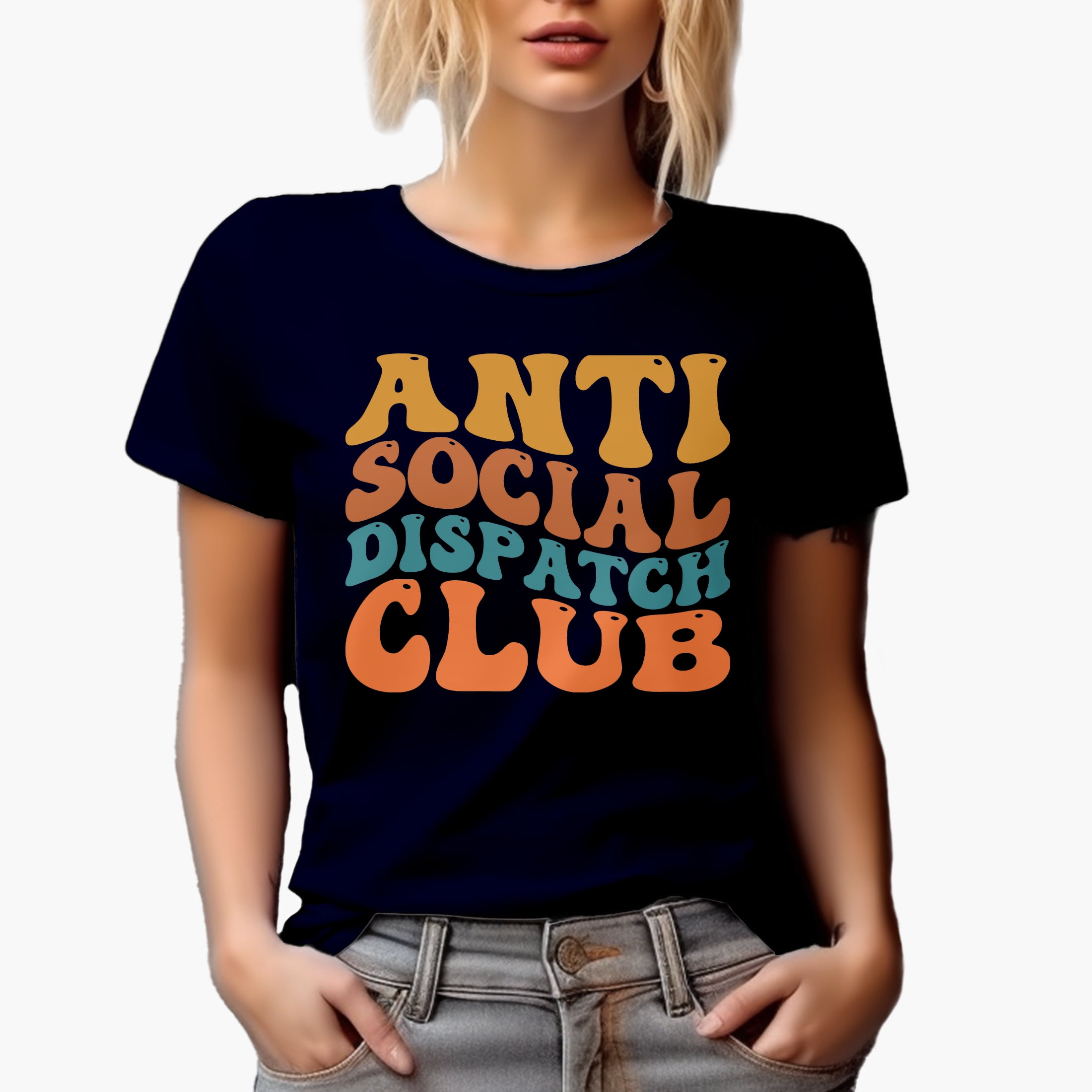 Anti Social Dispatch Club, Group of Introvert Dispatchers, Groovy Retro ...