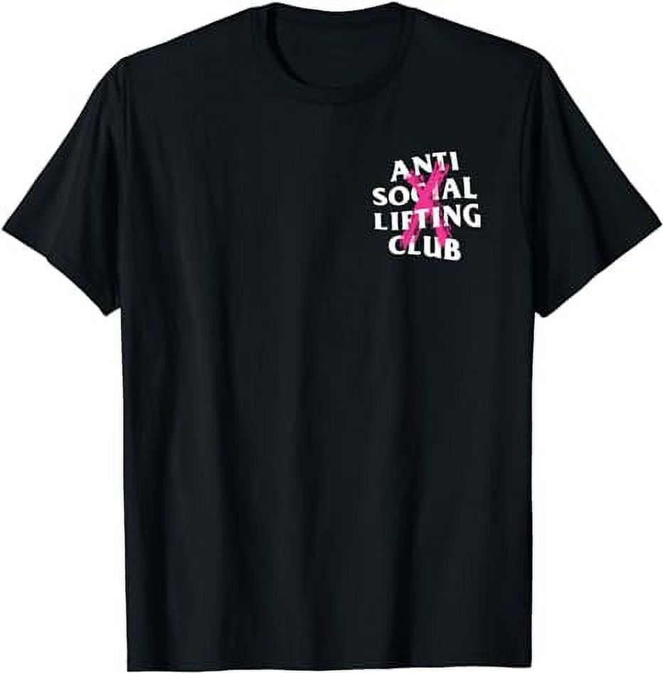 Anti Social Lifting Club: Canceled Pink (Front + Back) T-Shirt ...