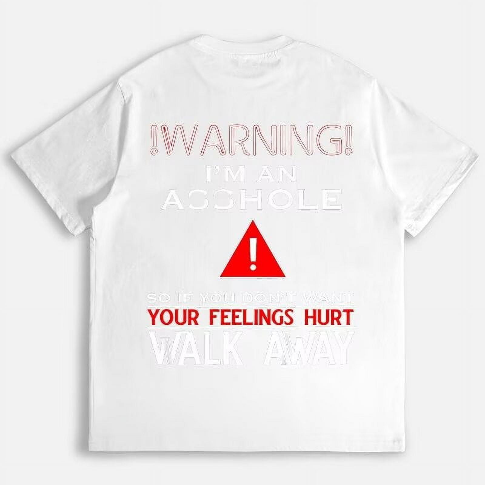 Anti Social Warning I'm An Pattern Womens & Mens T-Shirt Adult Humor ...