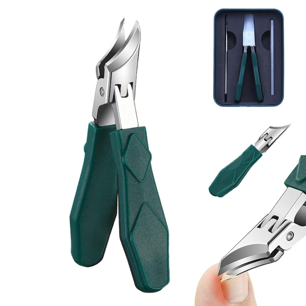 Anti-Splash 25° Slant Edge Fballgo Nail Clipper,Lux Grip Wide Jaw ...