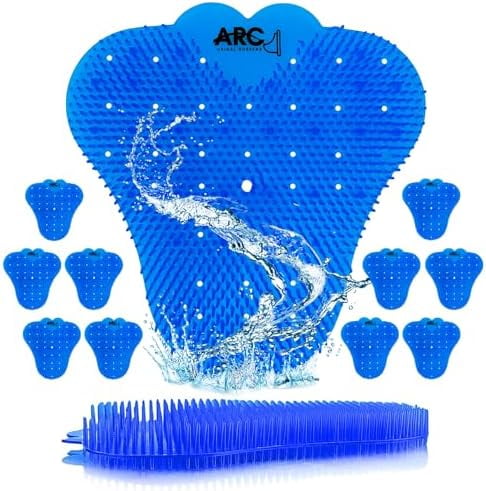 Anti-Splash Urinal Screens Deodorizer (10 Pack) | Urinal Cake | Long ...