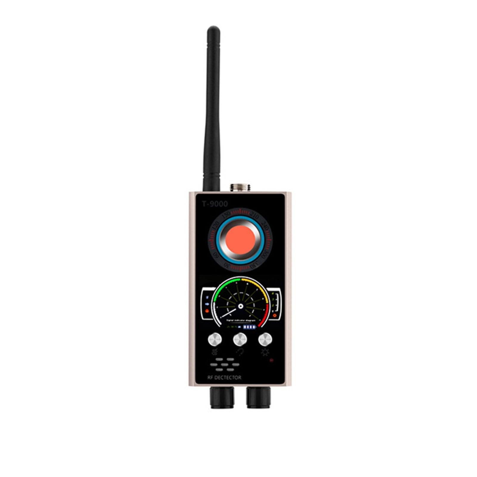 Anti-Spy Bug GPS Wireless Camera RF Signal Detector Radio Wave Scanner ...