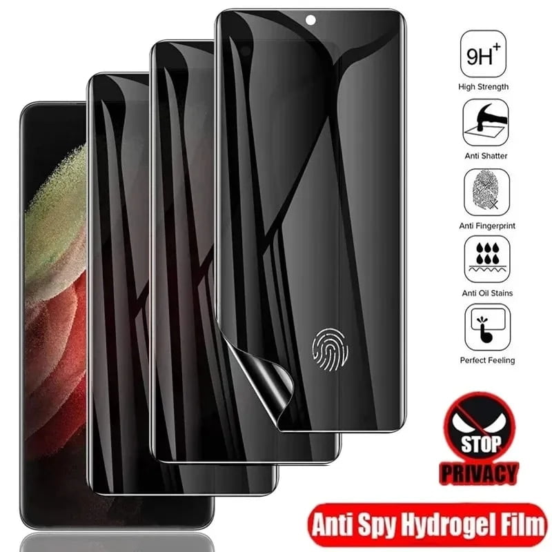 Anti Spy Hydrogel Film For Samsung Galaxy S20 S21 S23 S22 Ultra S9 S10 Plus S21 FE Note 9 10 20 ...