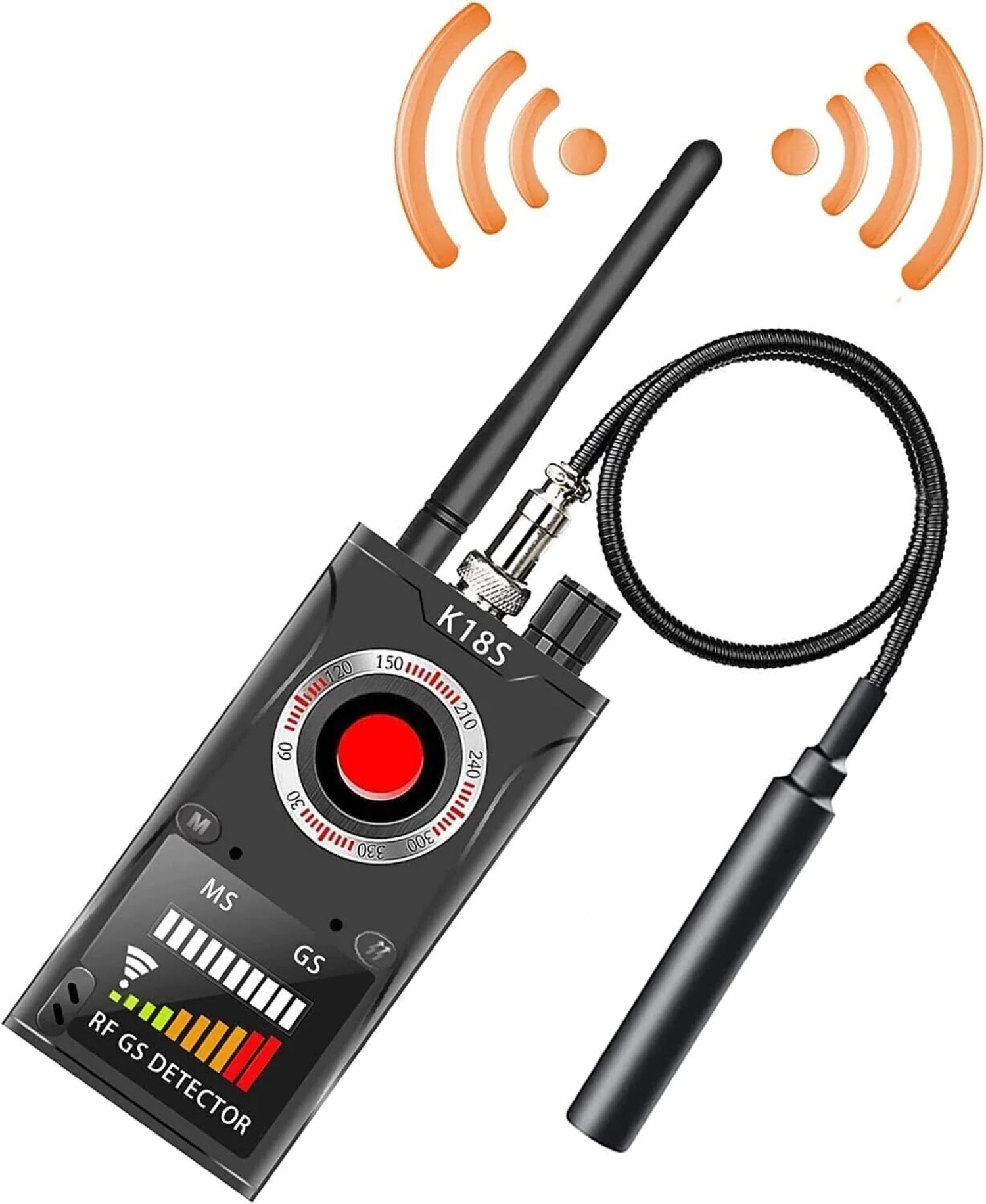 Anti-Spy RF Signal Detector Hidden Camera GSM Audio Bug Finder Scanner ...