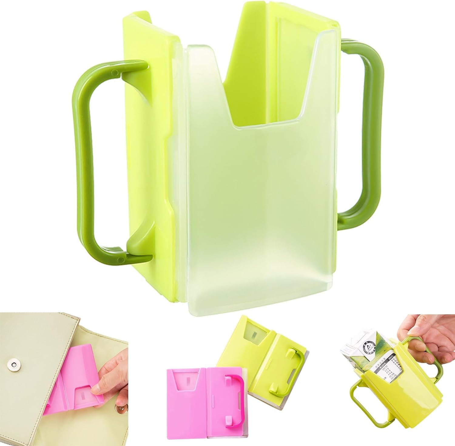 Anti-Squeeze Cup Holder for Baby,Adjustable Milk Cup Holder Juice Box ...