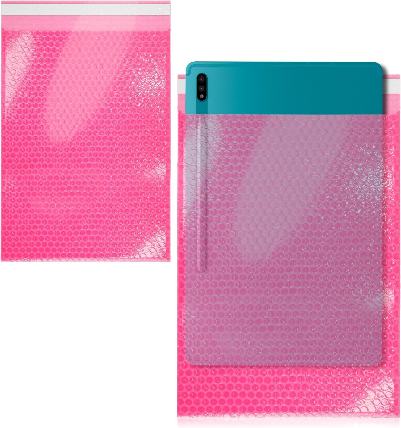 Anti-Static Bubble Out Bags 10 x 15.5 Inch. Pack of 25 Pink Self Seal ...