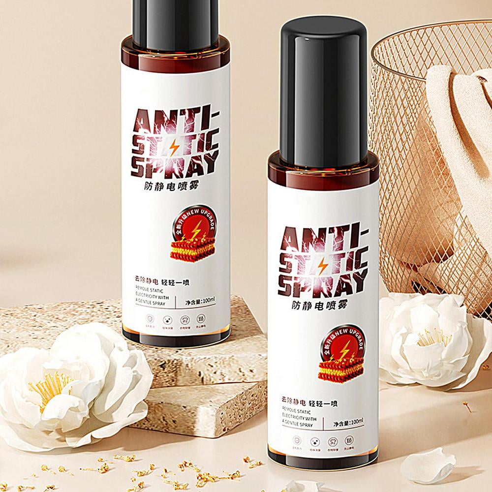 Anti Static Spray 100ml Instant Fabric Refresher Static Remover For ...