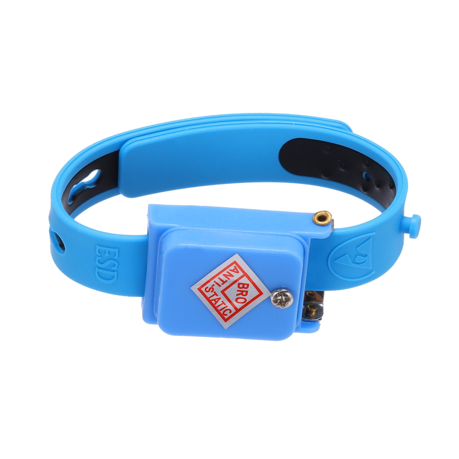 Anti Static Wrist Strap, ESD Silicone Adjustable Antistatic Bracelet ...
