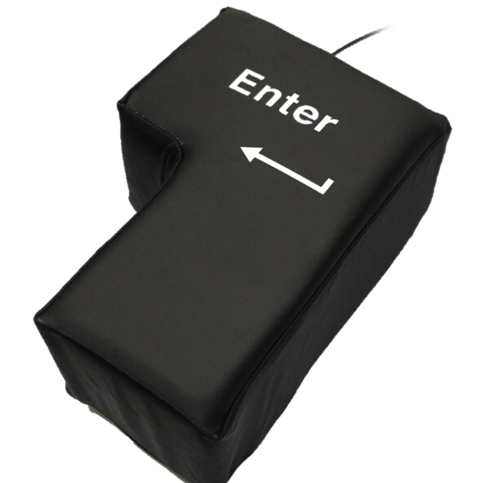Anti-Stress Big Enter Key Pillow Button Usb Connection Huge Enter ...