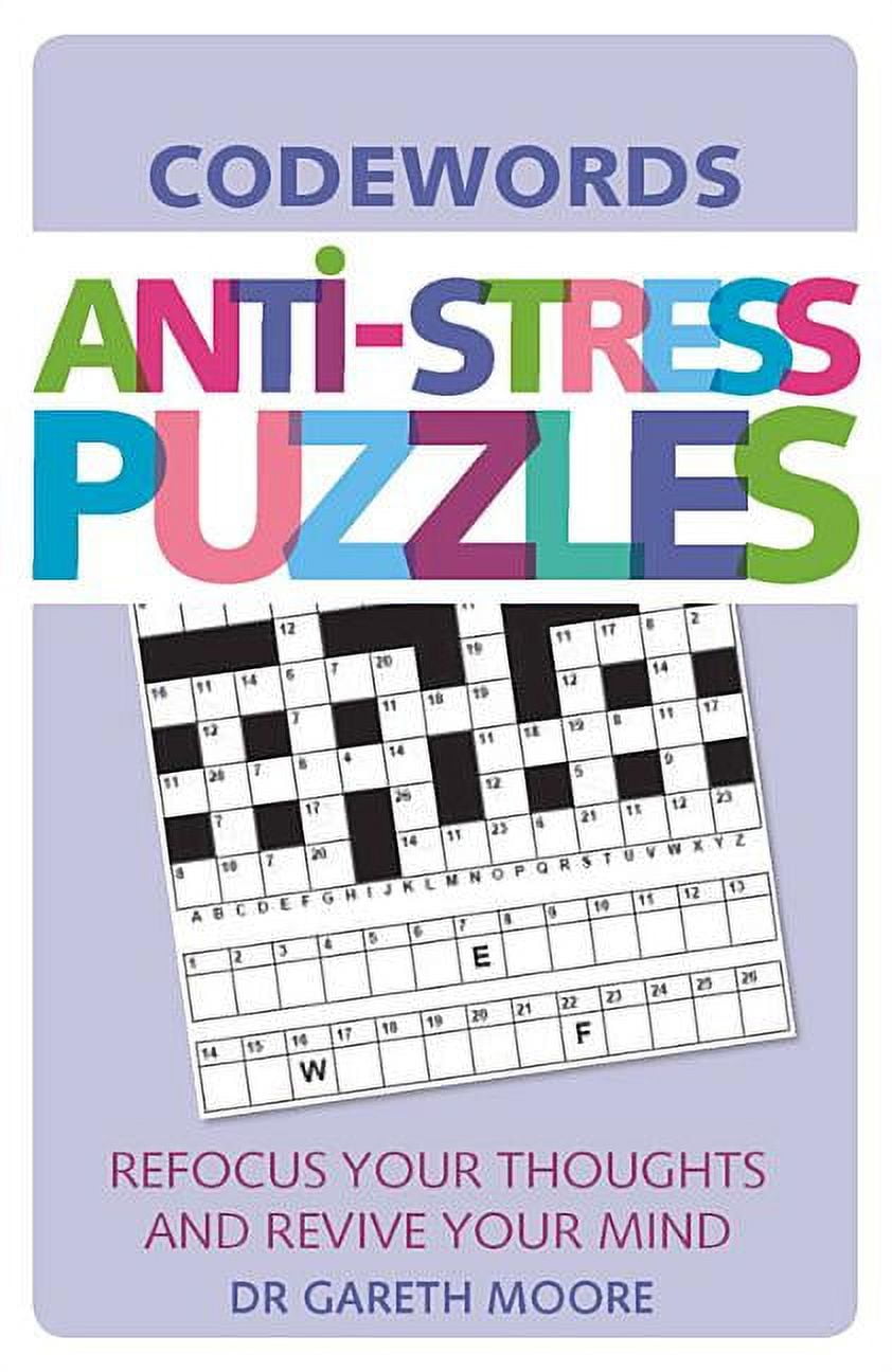 Anti-Stress Puzzles: Anti-Stress Puzzles: Codewords (Paperback ...