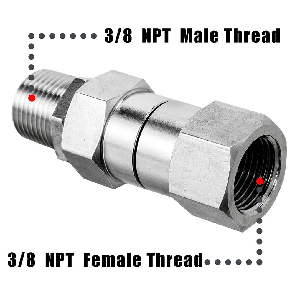Anti-Tangle Joint High Pressure Washer Car Wash Water Pipe Joint ...