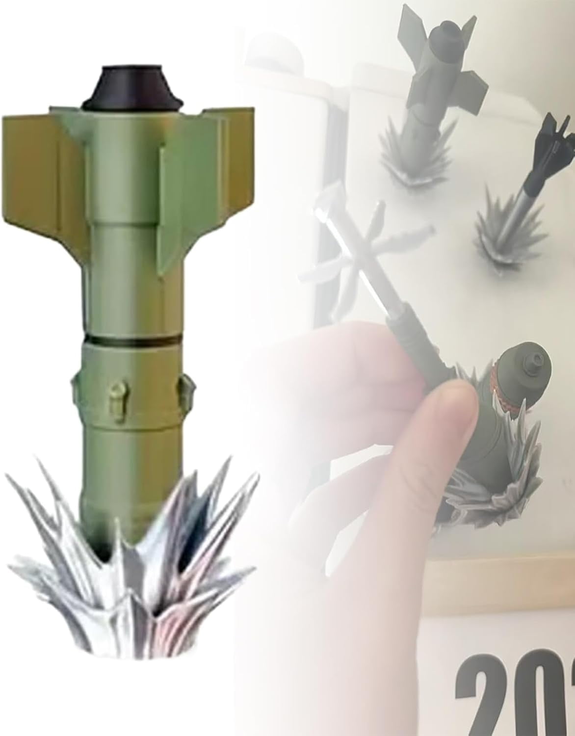 Anti-Tank Armor-Piercing Projectile Military Weapon Model, Creative ...