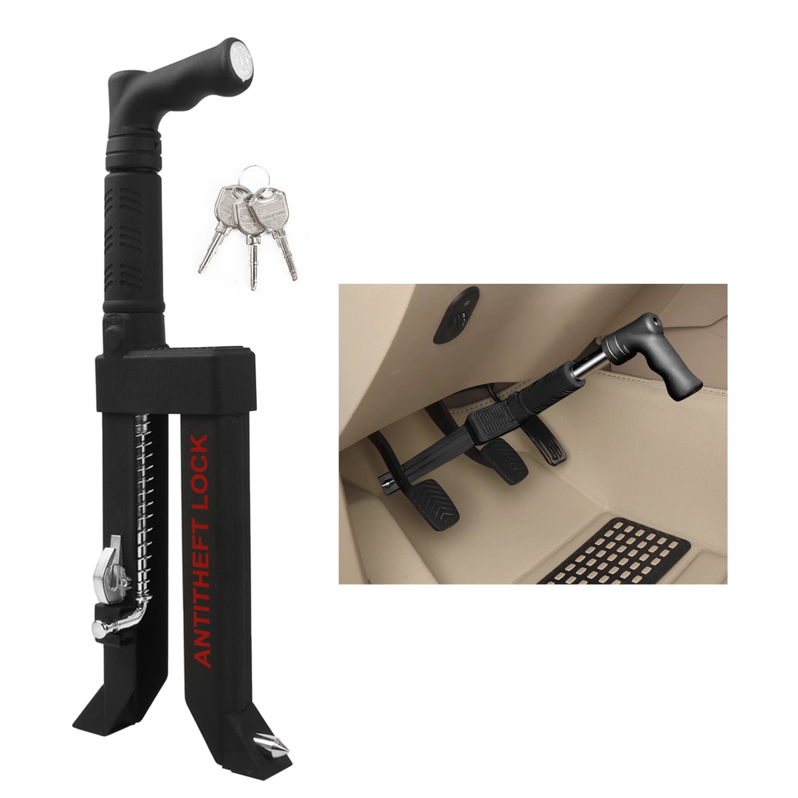 Anti Theft Car Device Brake Clutch Lock, Universal Car Lock Security ...