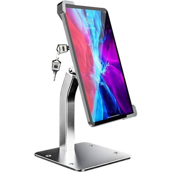 Anti-Theft Desktop Tablet Kiosk Stand Holder, Heavy Duty Countertop ...