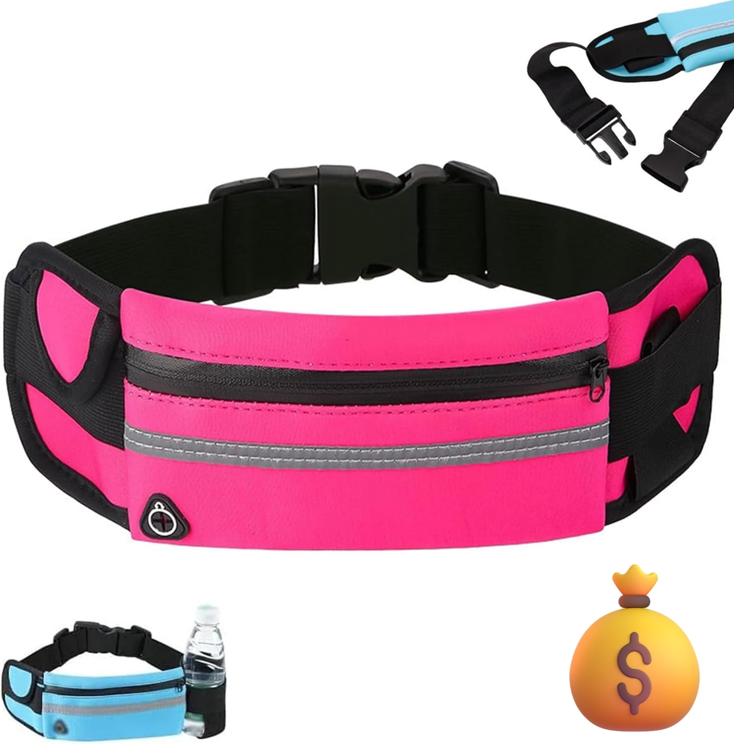 Anti-Theft Invisible Waist Bag, Hidden Storage for Safer Travel, Ultra ...