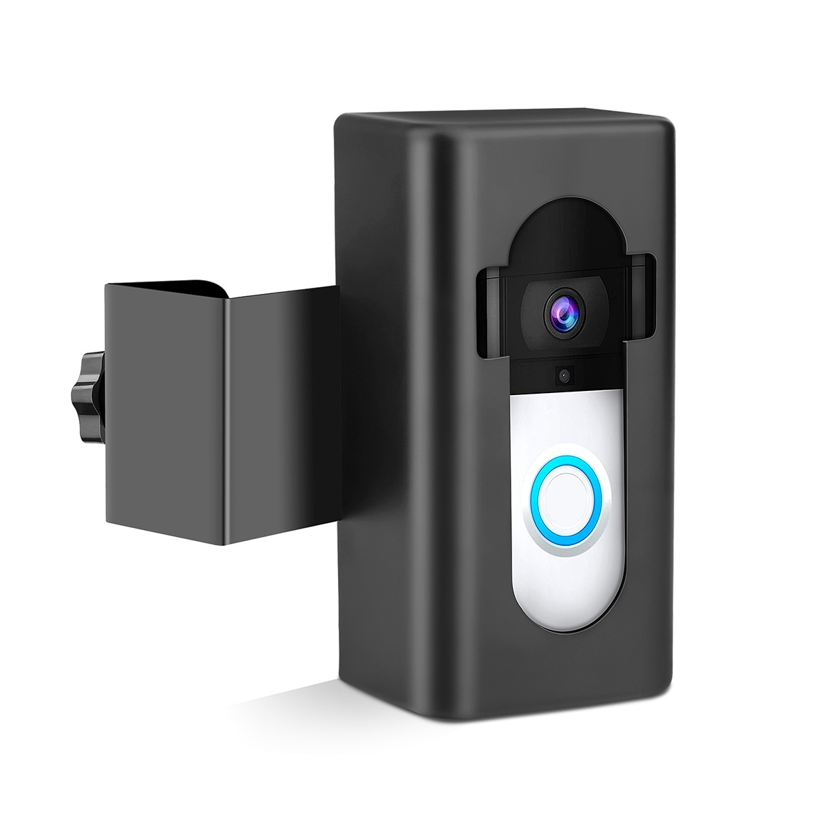 Anti-Theft Mount, No-Drill Mounting Bracket Wedge Adapter Holder for ...