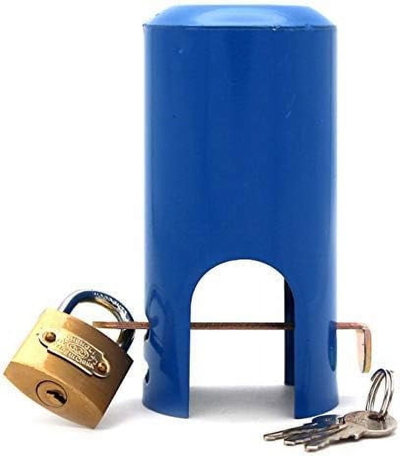 Anti-Theft Outdoor Faucet Lock, Easy to Install Metal Iron Material ...