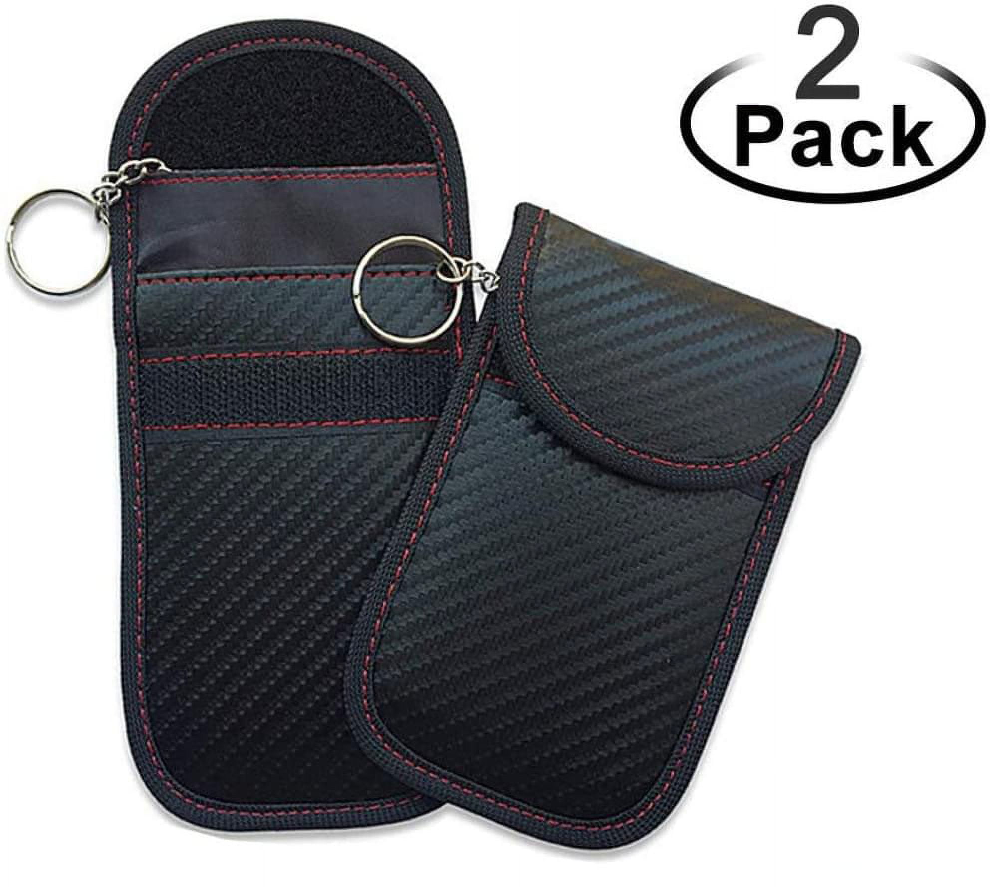 Anti-Theft Pouch for Key Fob Protector, 2 Pack Compact Faraday Bag RFID ...