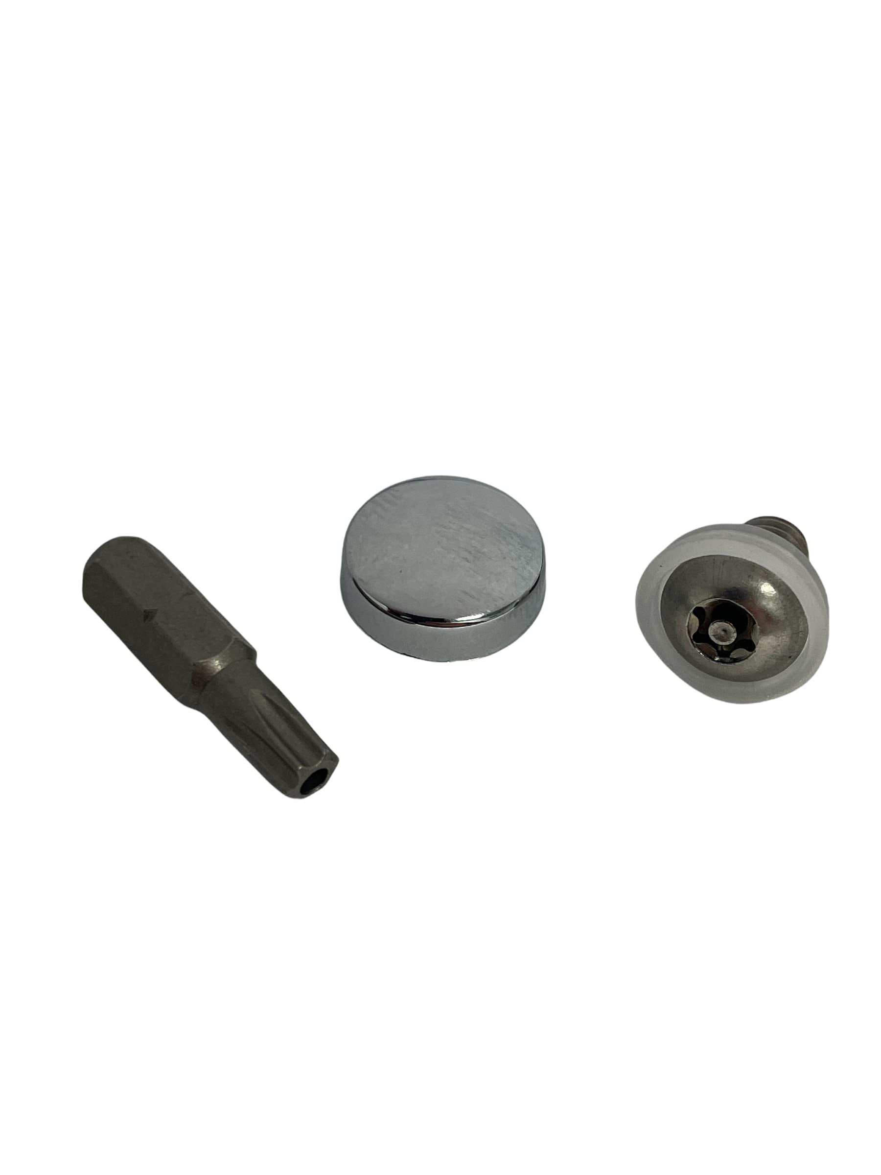Anti Theft Seat Bolt with Cover & Bit. Fits Most Harley Davidson Bikes ...