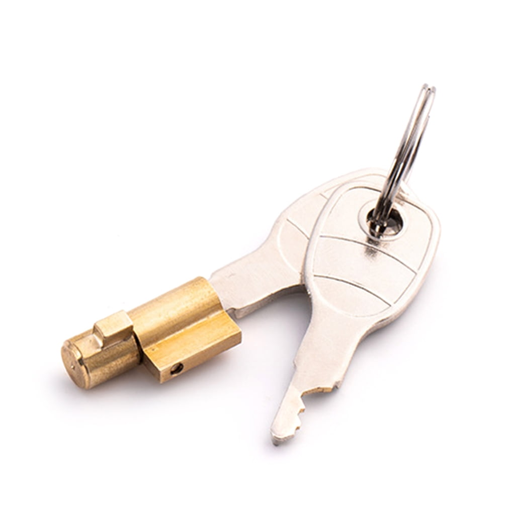 Anti Theft Trailer Coupler Lock Kit Locks Keys Copper Core For Trailers ...