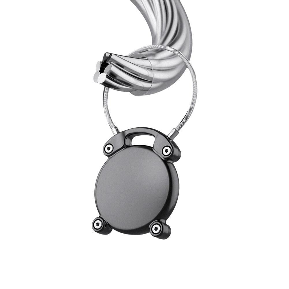 Anti-Theft Wire Rope Protector for AirTag - ABS Material, Compact ...