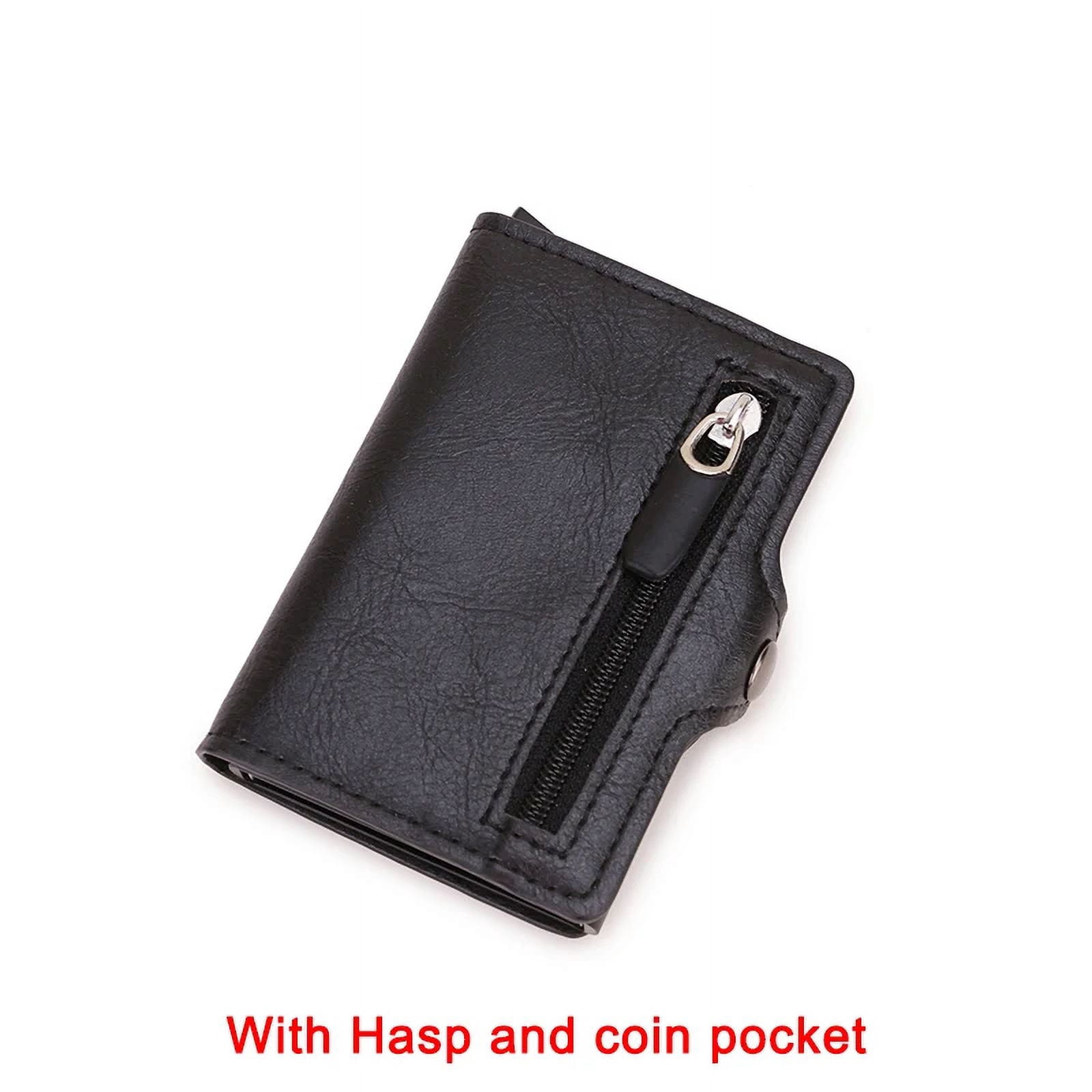 Anti Thief Rfid Credit Card Holder Wallet Men Women Smart Minimalist ...