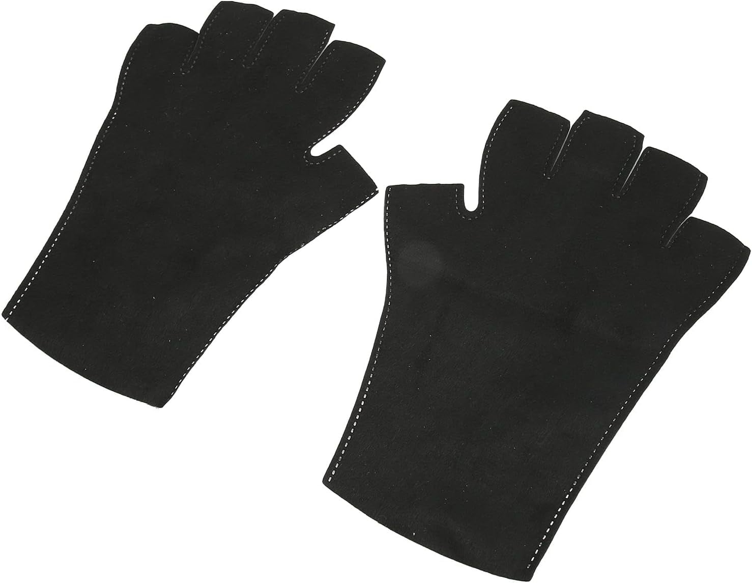 Anti UV Gloves Gel Nail Lamp UV Shield Glove,Manicure Glove Fingerless ...