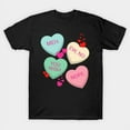 Anti Valentine’s Day Heart Candy KISS MY Back Print Graphic Tee, Bold ...
