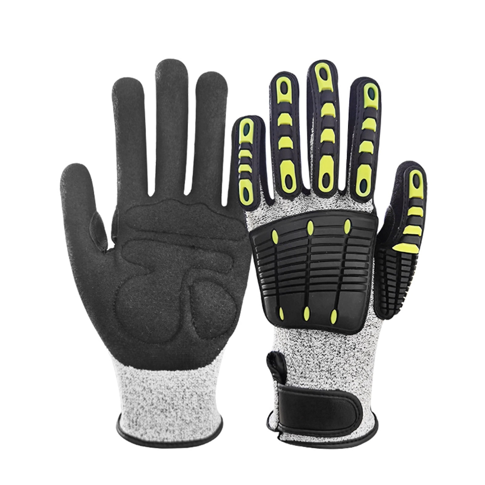Anti Vibration Anti Impact Shockproof Reducing Work Glove For Drilling ...