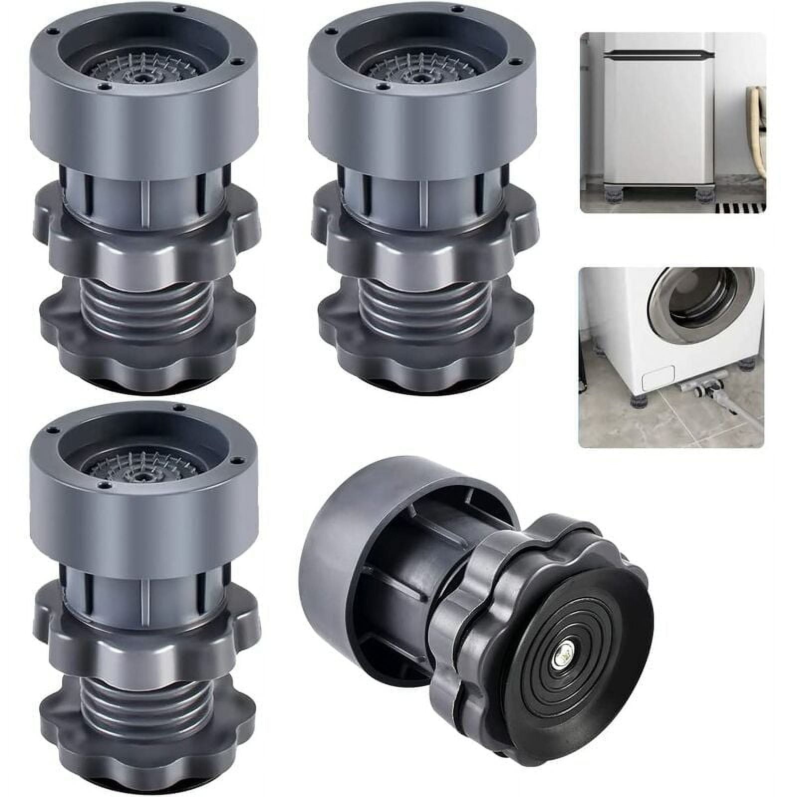 Anti Vibration Pad Washing Machine, 4-Piece Universal Ice Skate Washing ...