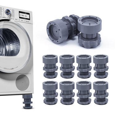 4 PCS Washing Machine Foot Pads Anti Vibration Non-slip Rubber Washer ...