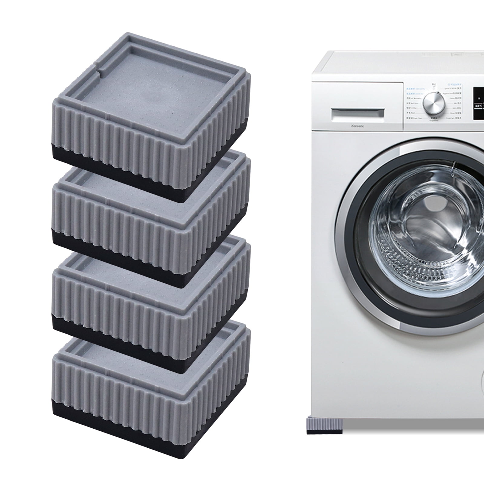 Anti Vibration Pad for Washing Machine Support, Rubber Washer Dryer Non ...