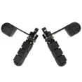 Anti Vibration Stirrup Heel Foot Rest FootPegs Fit For Harley Softail ...
