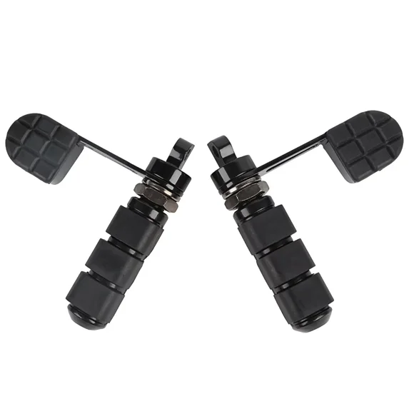 Anti Vibration Stirrup Heel Foot Rest FootPegs Fit For Harley Softail ...