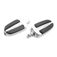 Anti Vibrations Motorcycle Foot Pegs Ergonomic Rubber Grip Quick ...