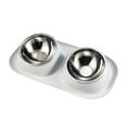 Anti Vomiting Double Feeding Bowls for Cats and Dogs Elevated Raised ...