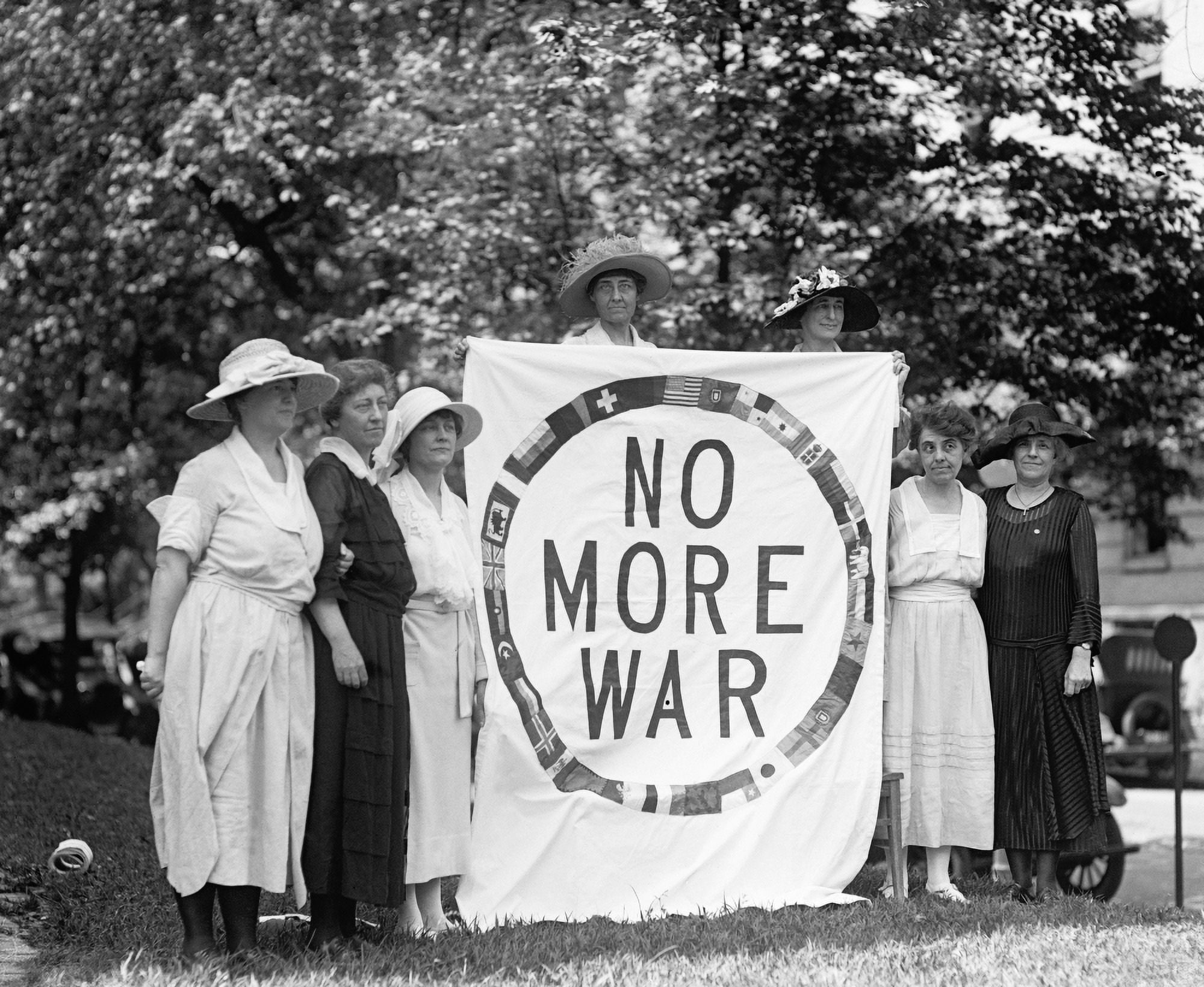 Anti-War Protest, 1922. /Nwomen From The National League For ...