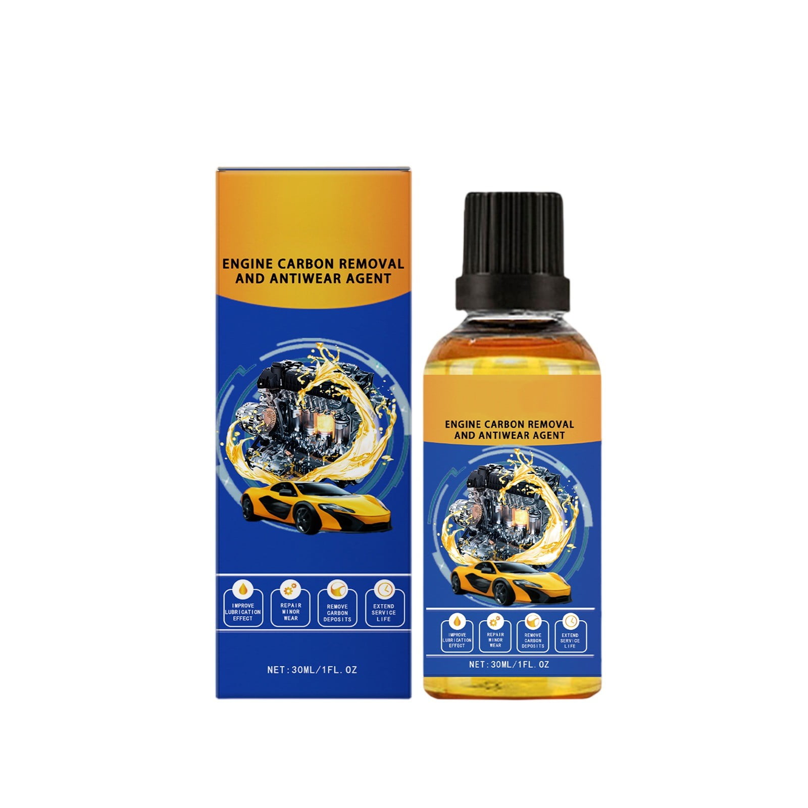 Anti-Wear Engine Treatment Oil Additive, 2pcs Highly Effective Engine ...