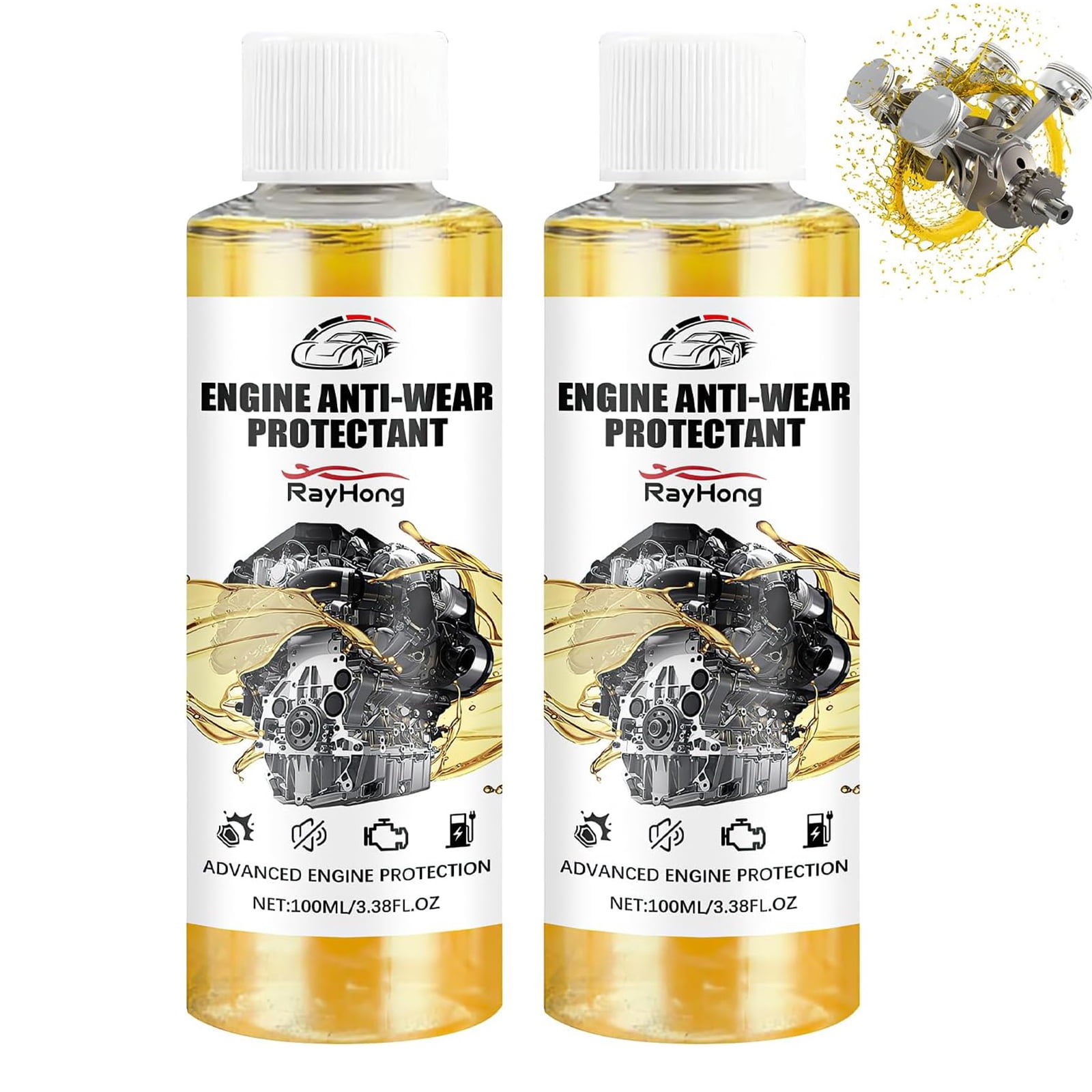 Anti Wear Engine Treatment Oil Additive, Car Engine Anti Wear Protector ...